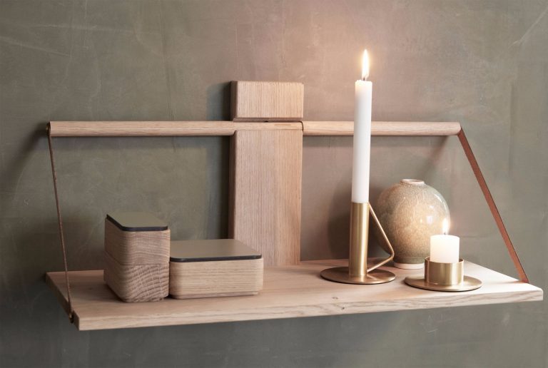 Wood wall hylle, Eik - designerhome.no